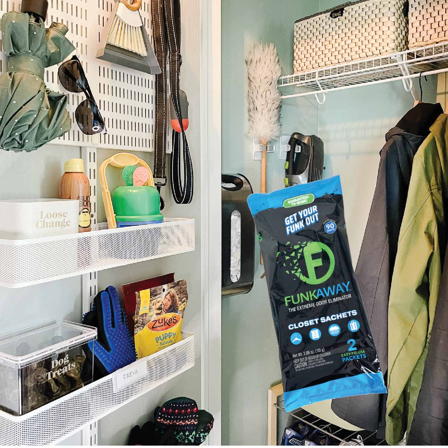 Closet Sachet - FUNKAWAY Extreme Odor Eliminator